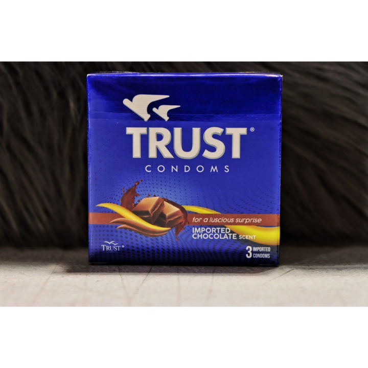 Trust Condoms Natural Fruit Flavored Rubber Latex 3Pcs | Lazada PH