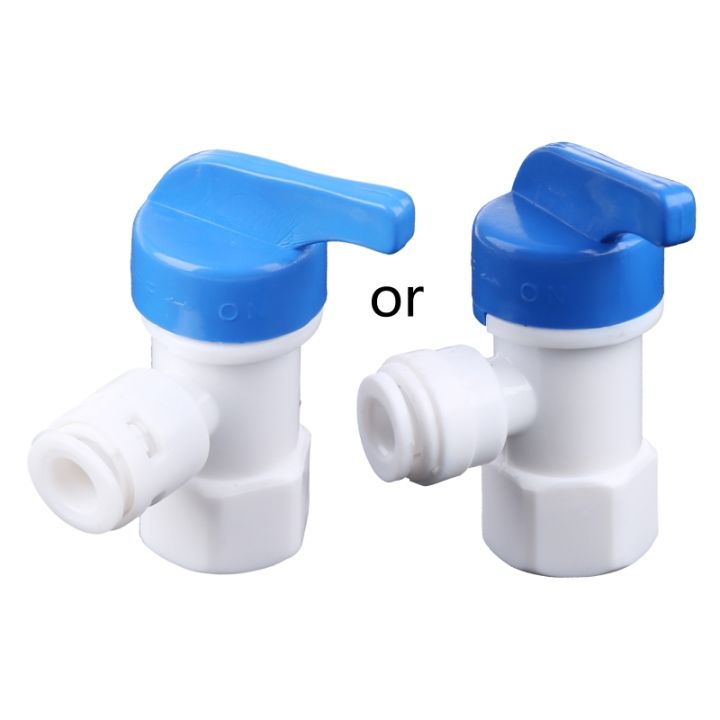 Tank Angle Ball Valve 1/4'' Tube For RO Reverse Osmosis Filter System ...