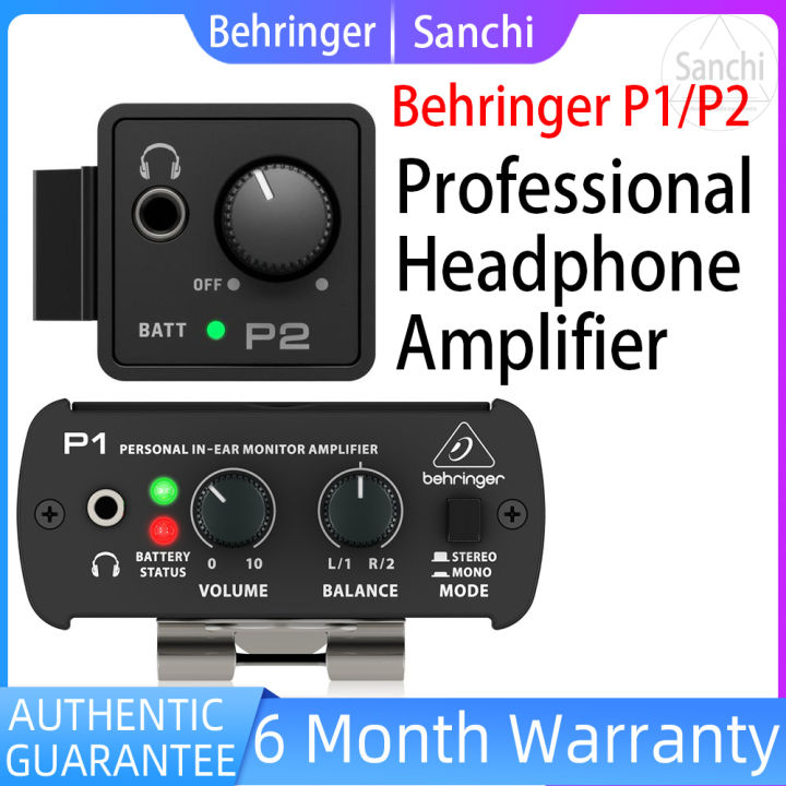 Behringer PowerPlay P1 Wired In-Ear Monitor Amplifier, 06/04/2024