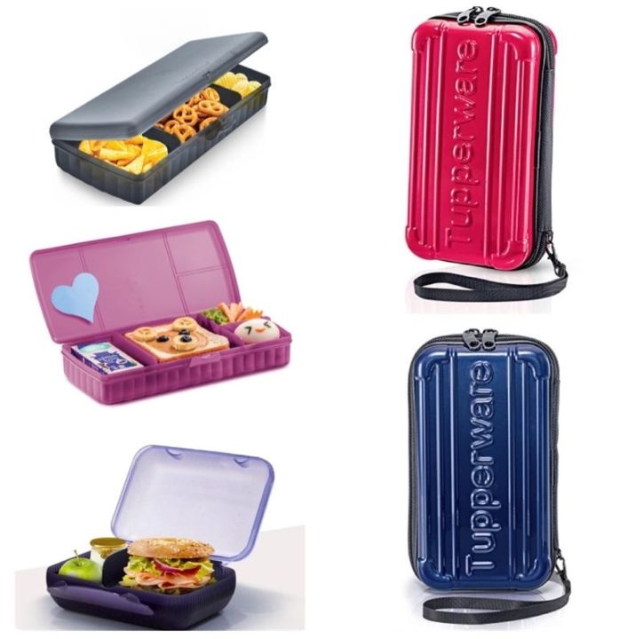 Tupperware Slim Sandwich Keeper / Knick Knack PLUS / At Lunch Box ...