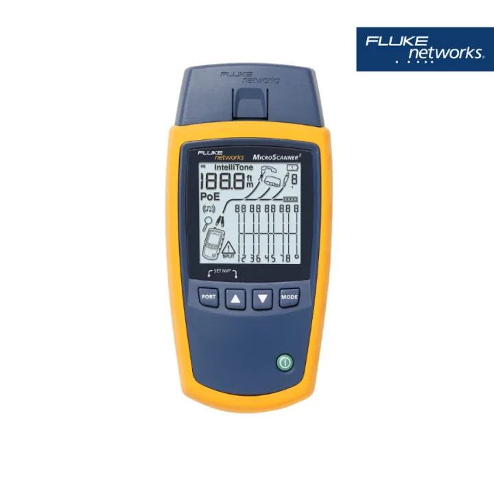Fluke Networks Microscanner² Professional Kit MS2-Kit, Cable Verifier ...