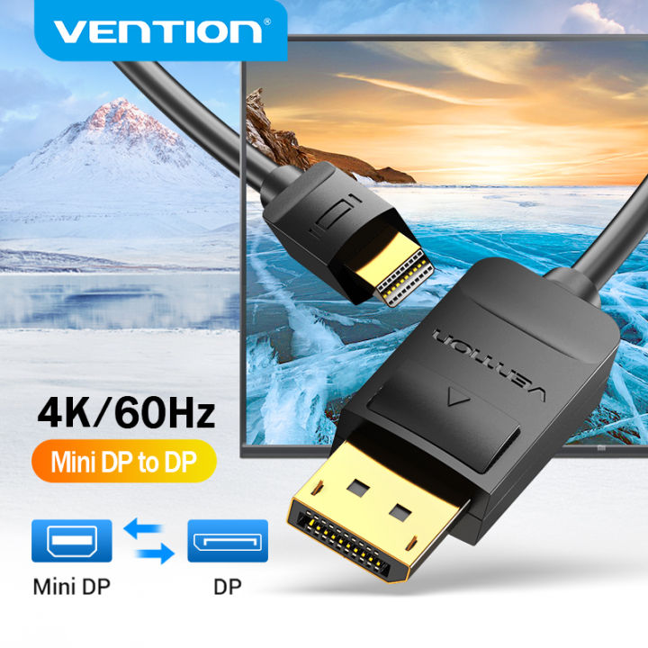 Vention Mini Dispaly Port to Display Port Cable 8K 60HZ Mini DP to DP ...