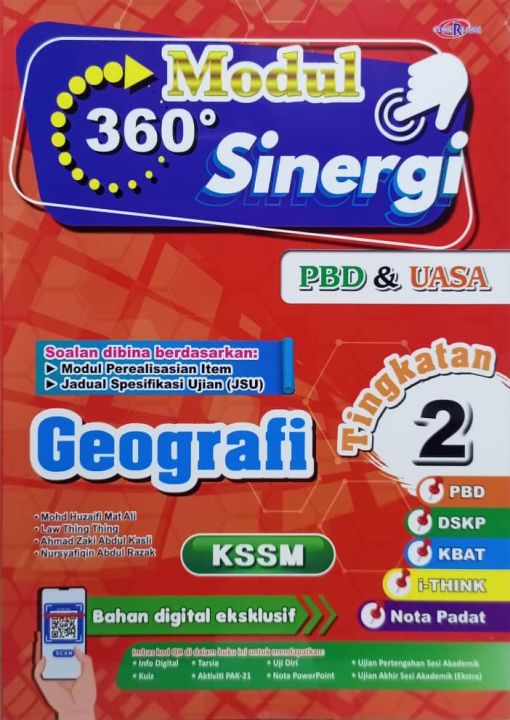 MODUL 360 SINERGI GEOGRAFI TINGKATAN 2 (CEMERLANG) 2025 | Lazada