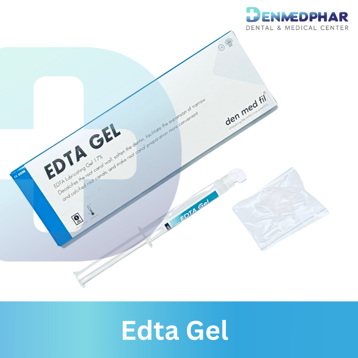 Dental Edta Gel for Root Canals (17% EDTA with 10% carbamide peroxide ...