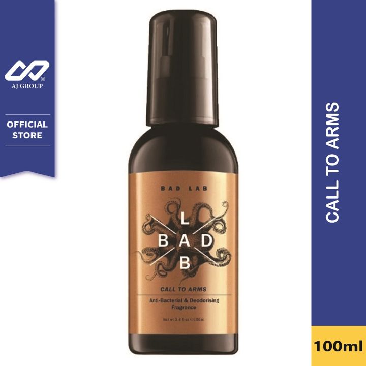 BAD LAB Call To Arms Anti-Bacterial & Deodorising Fragrance (100ml ...