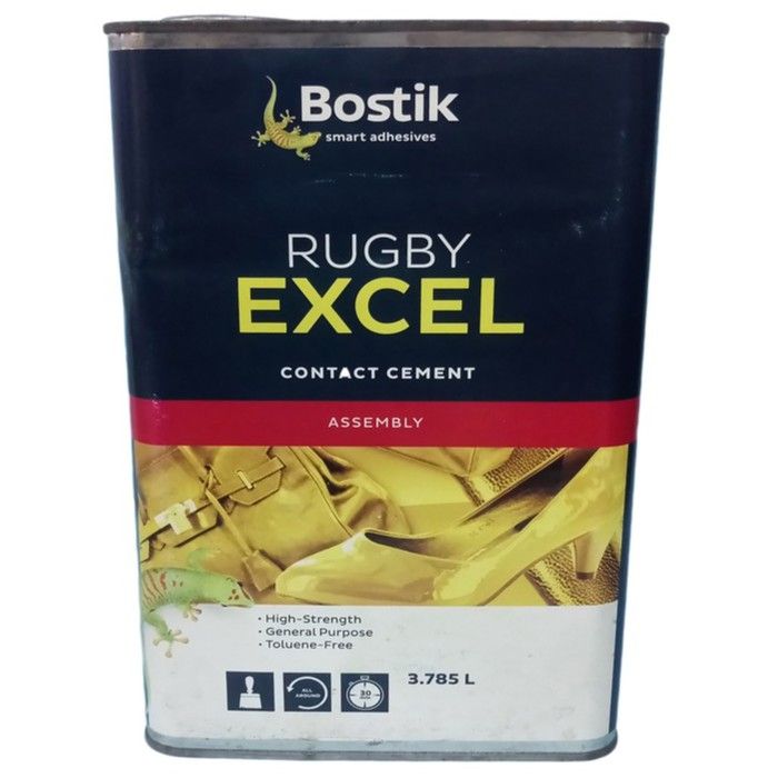 RUGBY EXCEL CONTACT CEMENT 1 GALLON BOSTIK SMART ADHESIVE 1 GALLON ...