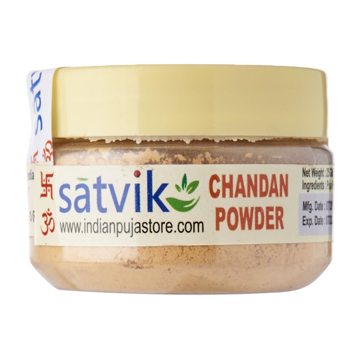 Satvik Chandan Powder (Sandalwood) for God Poojan, 25g | Lazada Singapore