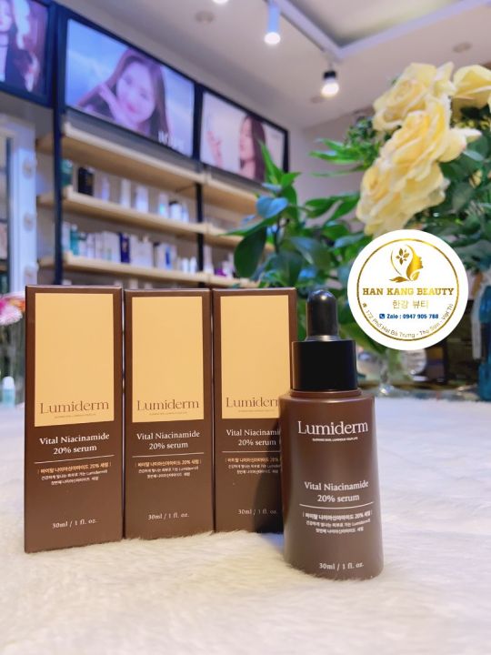 Tinh chất dưỡng trắng da Lumiderm Vital Niacinamide 20% Serum | Lazada.vn