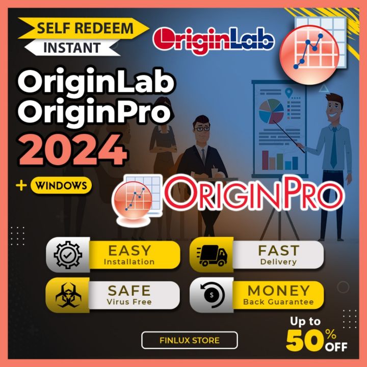 [SELF REDEEM] OriginLab OriginPro 2024 v10.1 Lifetime For Windows | Origin Lab Origin Pro | Lazada