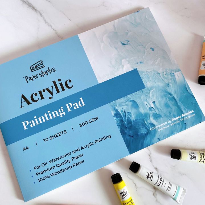 Acrylic Painting Pad 300gsm [A4 Size] | Lazada PH