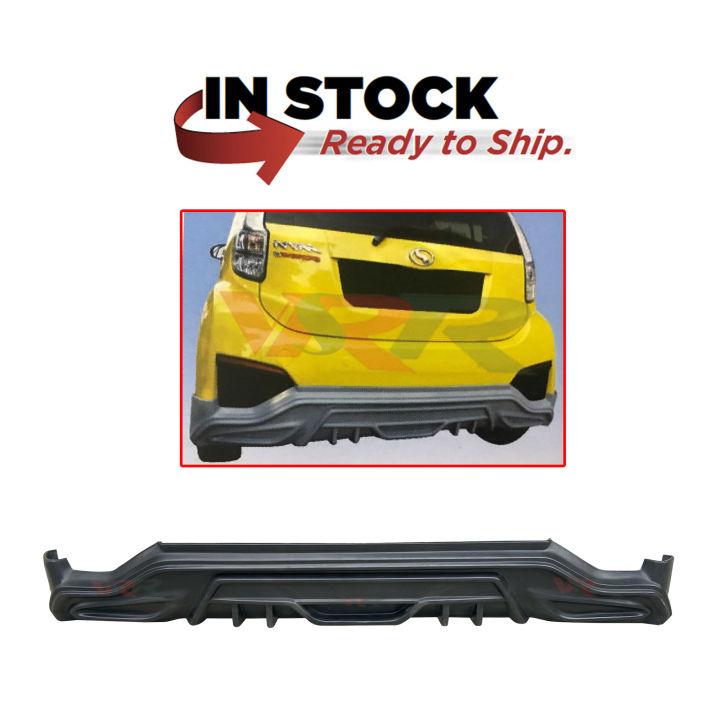 Perodua Myvi Icon (2015 Facelift) SE Special Edition WALD Rear Back ...