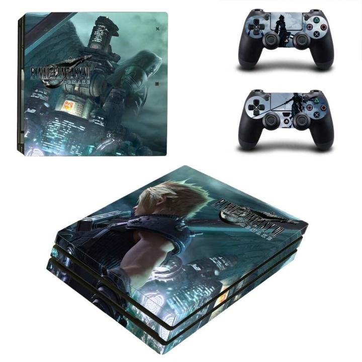 New style Final Fantasy VII PS4 Pro Sticker Play station 4 Skin Sticker ...
