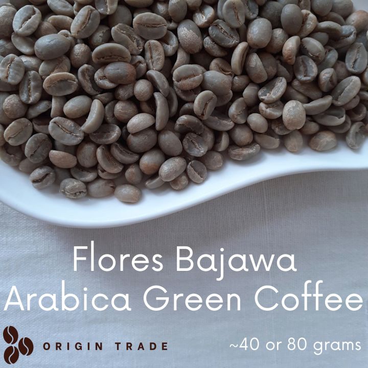 Flores Bajawa Arabica Green Coffee (Whole Beans) by Origin Trade ...