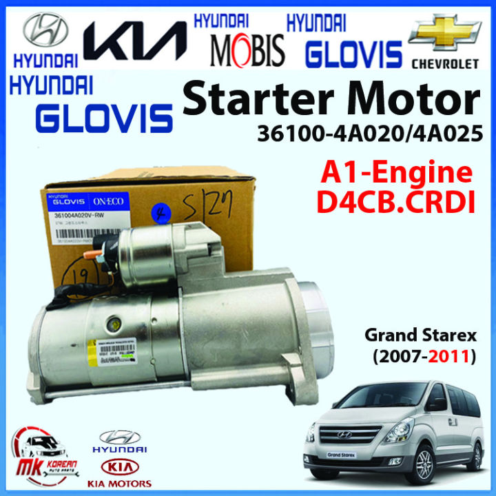 [HYUNDAI GLOVIS] Starter Motor for Grand Starex(2007-2011). A1-Engine ...