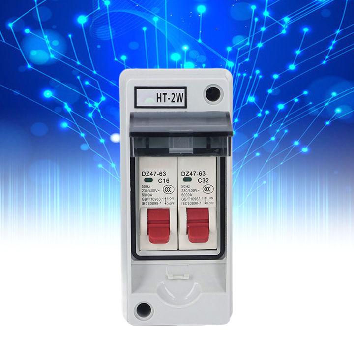 2 Way Distribution Box Circuit Breakers with Distribution Case ...