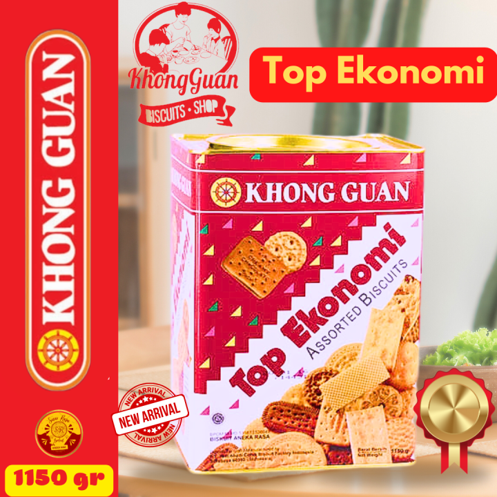 KHONG GUAN TOP EKONOMI 1150 GRAM / SERENA FLOWER PERSEGI 1000 GRAM ...