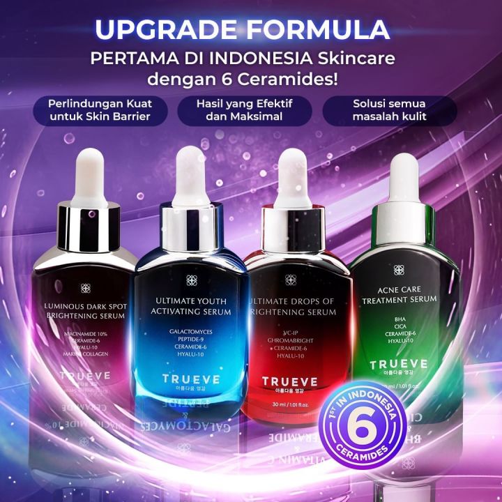 [BPOM] TRUEVE Serum 1st in Indonesia with Ceramide-6, Hyalu-10 and NMF ...