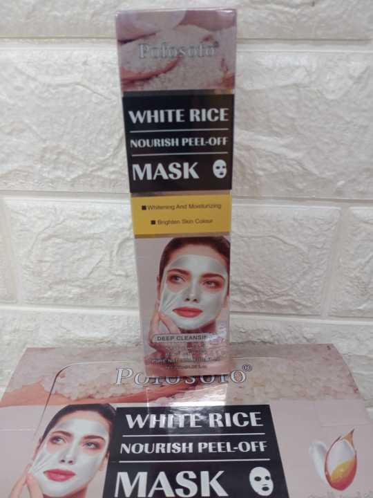 Pofosofo white rice nourish pell-off mask 50g | Lazada PH