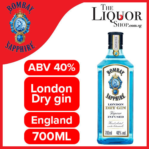Bombay Sapphire Gin ABV 40% 700ml | Lazada Singapore