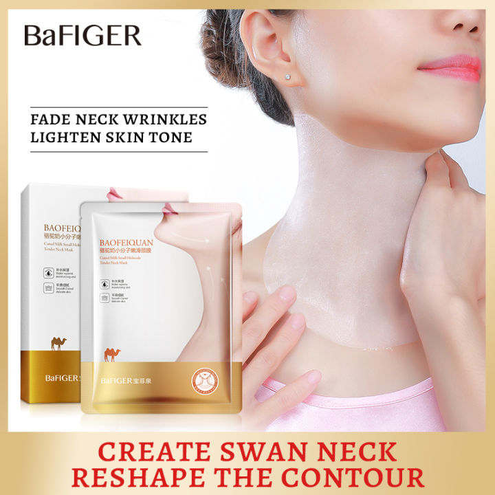Neckmask Membrane Camel Milk Anti-Aging Wrinkle Neck Mask Moisturizing Whitening Collagen Neck ...