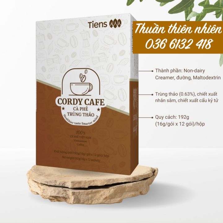 Cà phê Trùng thảo, Cordy Café tốt cho sức khoẻ | Lazada.vn