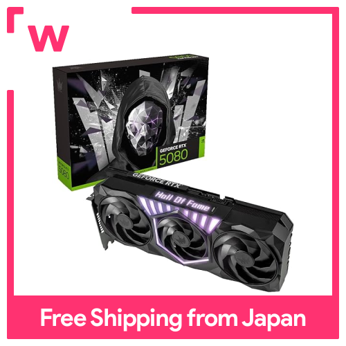 Genin-oriented NVIDIA Geforce RTX5080 onboard graphics board GDDR7 16GB ...