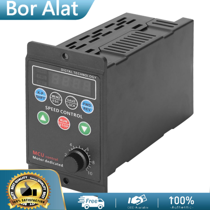 Bor Alat750W 220V Inventer Frekuensi Converter Konverter Inverter output 3phase Speed Controller ...