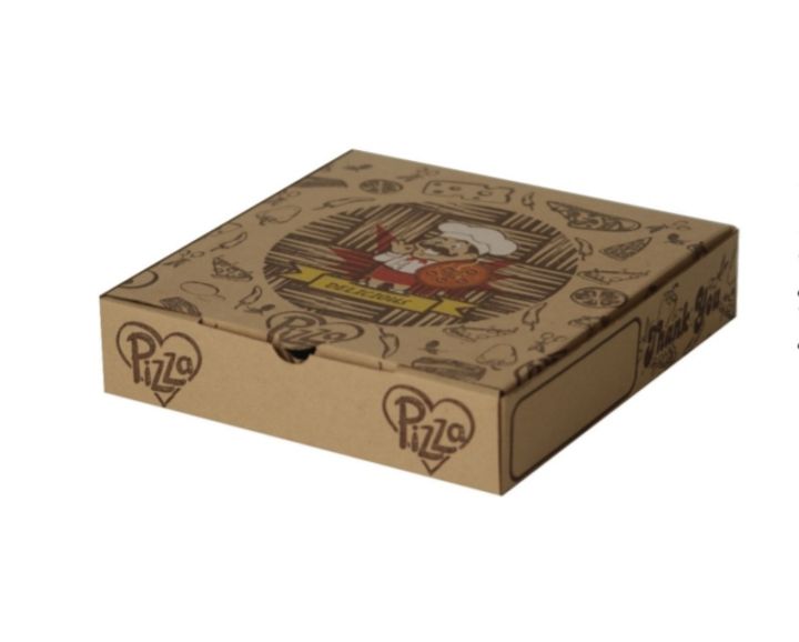 Box Pizza Kraf Motif dan Ukuran 20 dan 22 / Box Pizza / Kemasan Pizza ...
