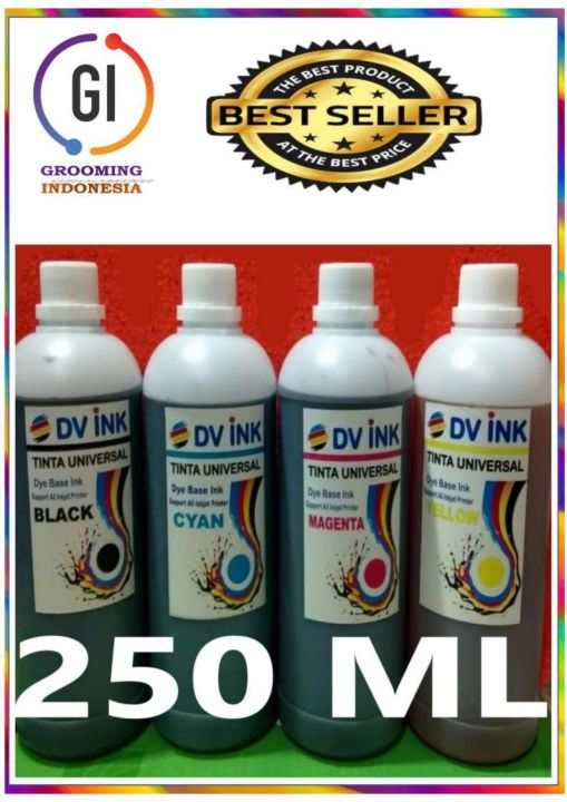 TINTA REFILL 250 ML DV INK PRINTER UNIVERSAL CANON EPSON PREMIUM ...