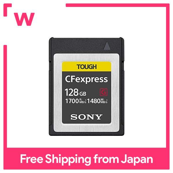 Sony CFexpress Type B Memory card 128GB Tough specification Writing ...
