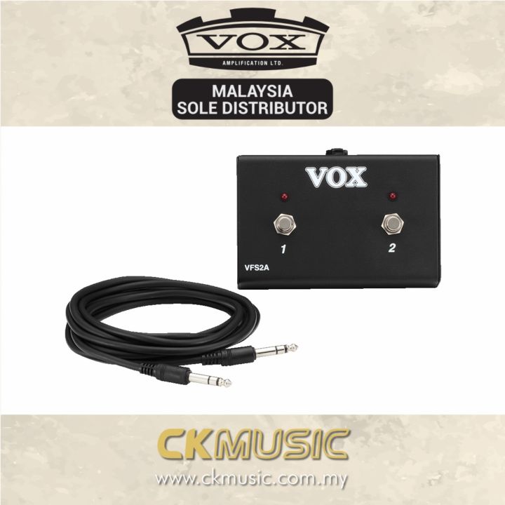 Vox VFS2A Dual footswitch - Foot Controllers | Lazada