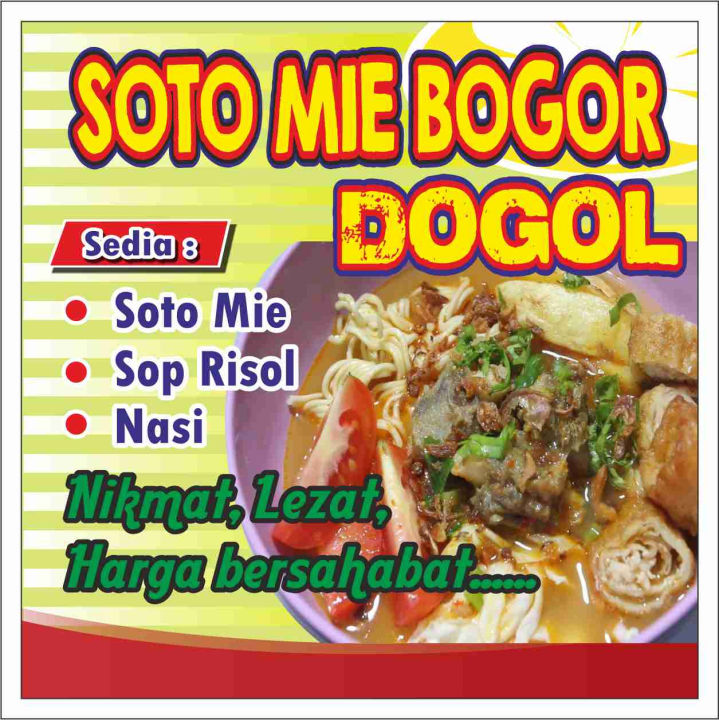 Custom Free Design Cetak Banner Spanduk Backdrop Background Baliho ...