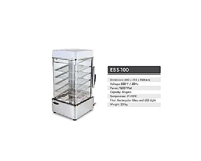 CROWN HORECA ELECTRIC BUN STEAMER CABINET (PENGUKUS BAKPAO) EBS-100 | Lazada Indonesia