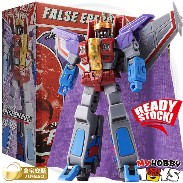 JinBao Transformable Robot - DF04 FG04 False Eperor ( KO Newage Starscream with coronation gear ...