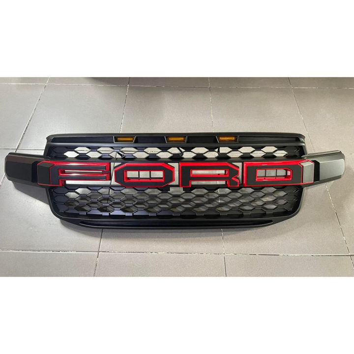 FORD RANGER 2022 2023 WILDTRACK / SPORT / XLT RAPTOR STYLE GRILLE WITH ...