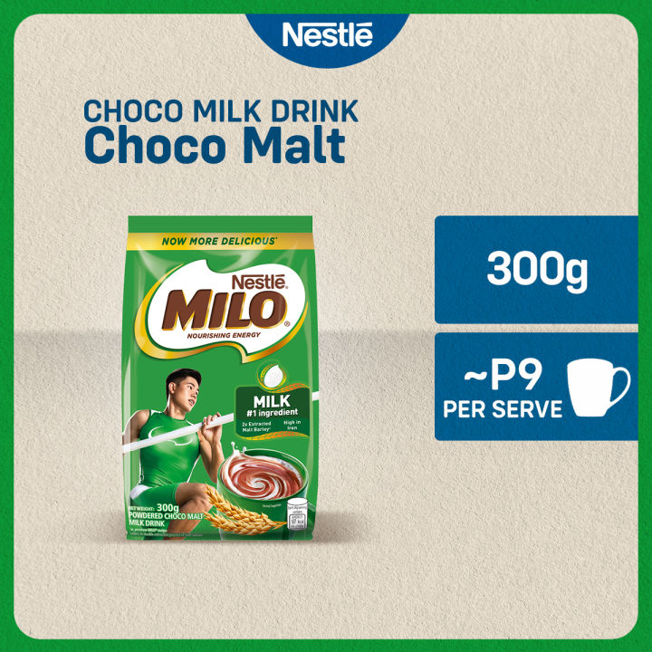 COD Milo Powdered Choco Malt Milk Drink 300g | Lazada PH