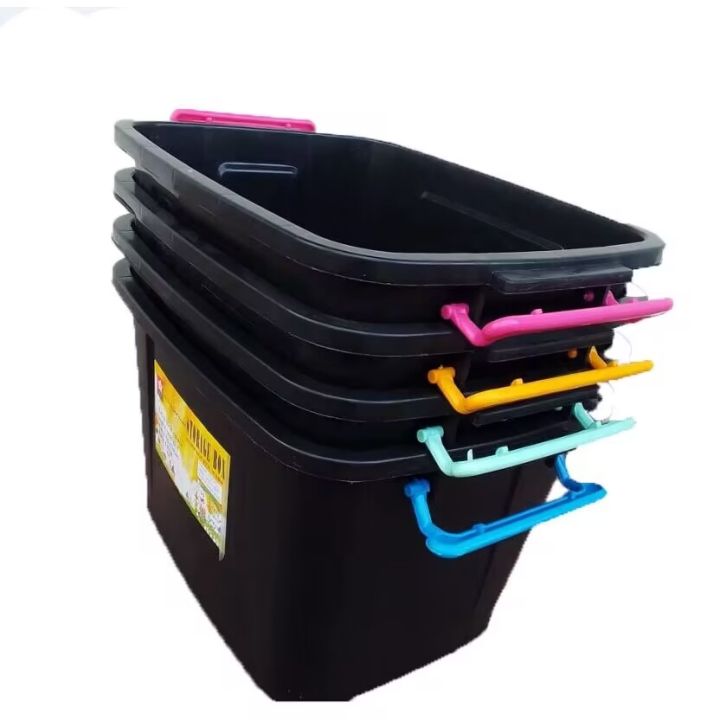 40 and 55 LITERS STORAGE BOX SIZE WITH COVER and WHEELS SAMPAGUITA ...