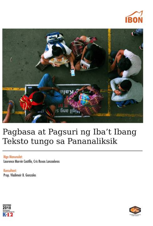 Pagbasa at Pagsuri ng Iba-Ibang Teksto Tungo sa Pananaliksik | Lazada PH