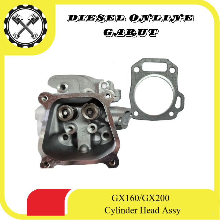GX160/GX200 Cylinder Head Assy / Blok Cylinder Head GX160/200 Komplit ...