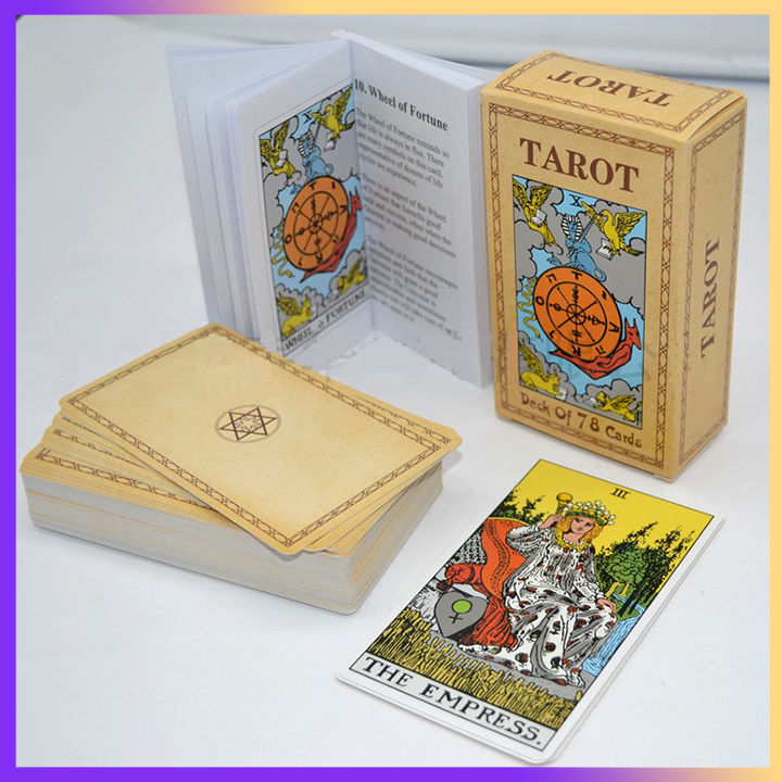 Original Tarot Cards Deck , 78 Sheets | The Classic Tarot Card with ...