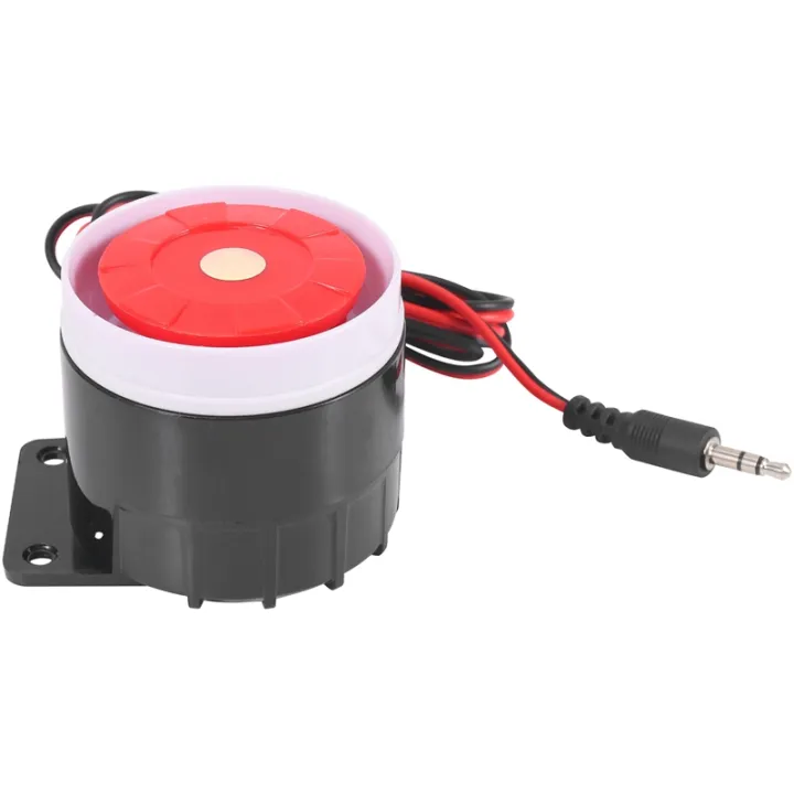 (RBPN) Wired Mini Siren for Home Security Alarm System Horn Siren 120dB ...