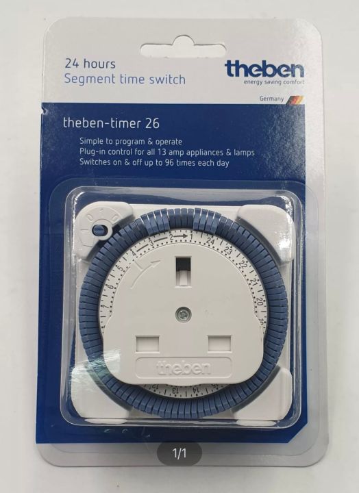 THEBEN 24HR Segment Time Switch 240V AC 13A | Lazada Singapore