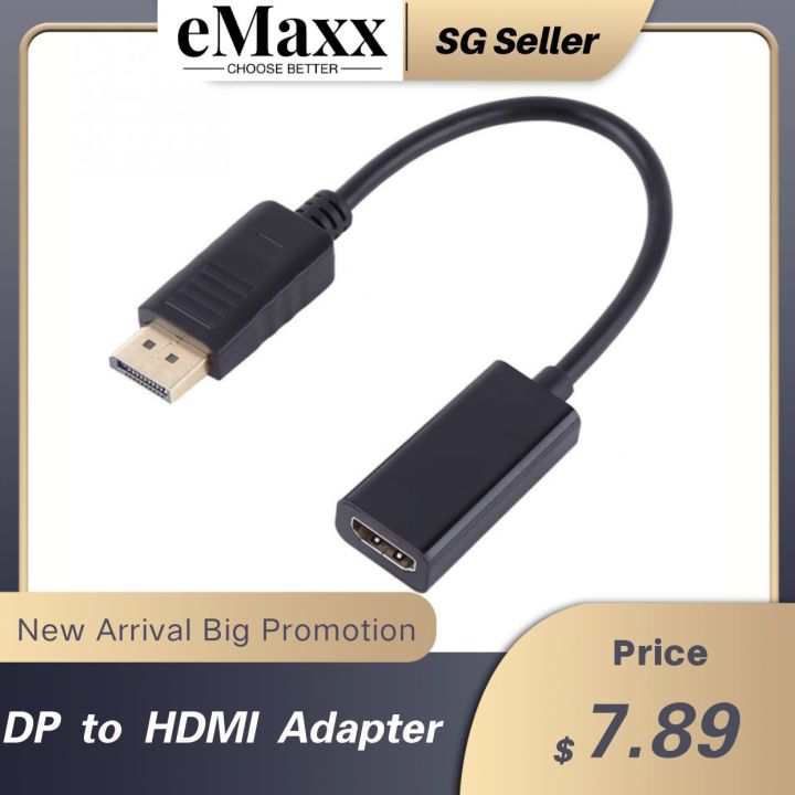 DisplayPort to HDMI Adapter Uni-Directional DP to HDMI Converter DP ...