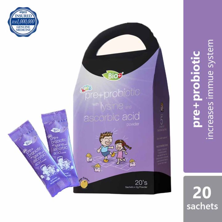 Bioplus Junior Pre+Probiotic With Lysine 20s | Digestive Vitamin/助消化益生元 ...