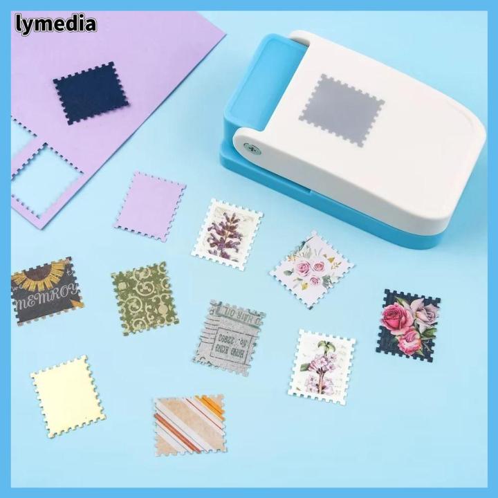 LYMEDIA DIY Crafts Stamp Border Punch Handmade Embosser Stamp Toothed ...