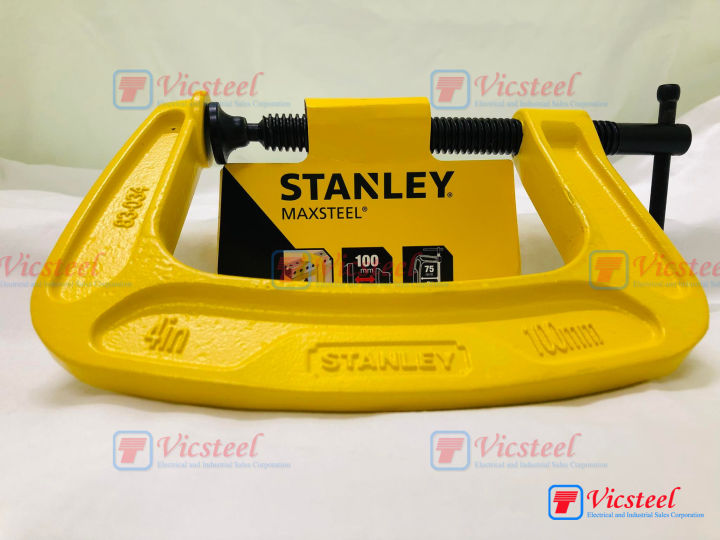 Stanley C Clamp 4 inches Maxsteel 100 mm 83-034 original authentic ...