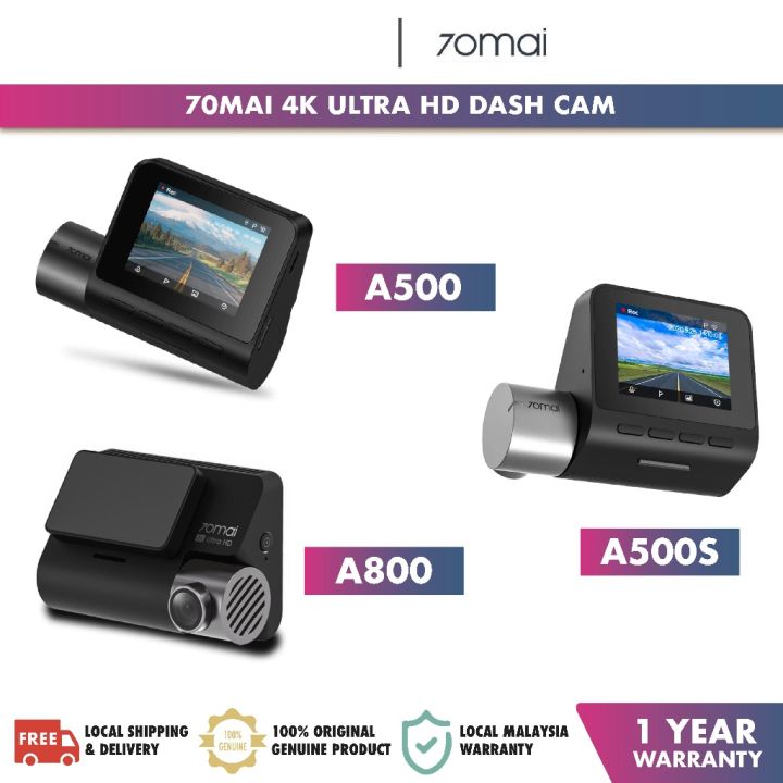 100% Ori 70mai A500 A500S Pro Plus 1944P Dashcam Built-in GPS Cam Car ...