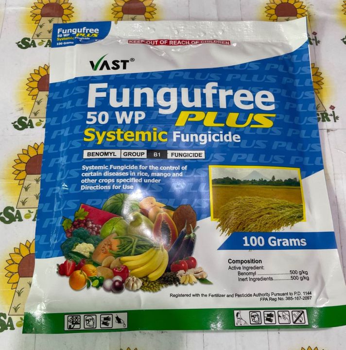 Fungufree 50WP Benomyl Plus Systemic Fungicide (100g) | Lazada PH