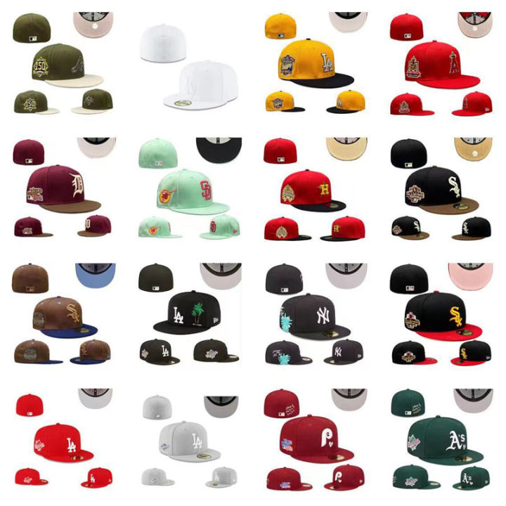 Full-Closed Baseball Cap Non-Adjustable Reversible New Style Dense ...