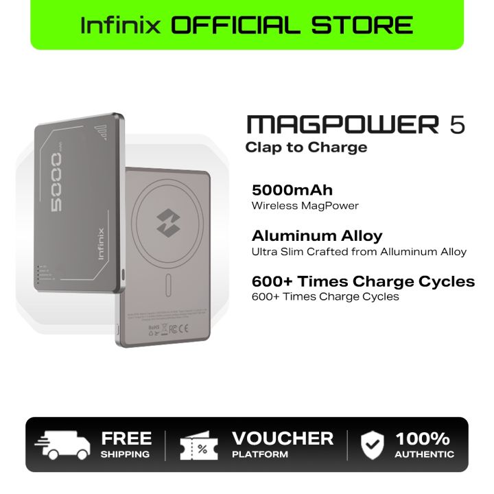 Infinix XP06 Magpower 5 Powerbank 5000mAh | Lazada PH